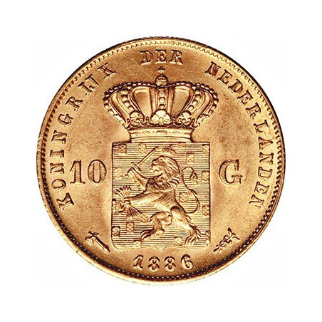 10 Florins Hollandais - Cours et cotation pièces d'or | Or Expertise